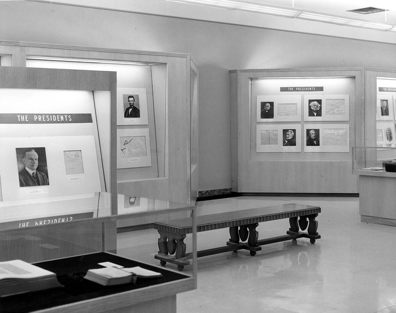 Museum exhibit on Presidents in the Harry S. Truman Library | Harry S ...