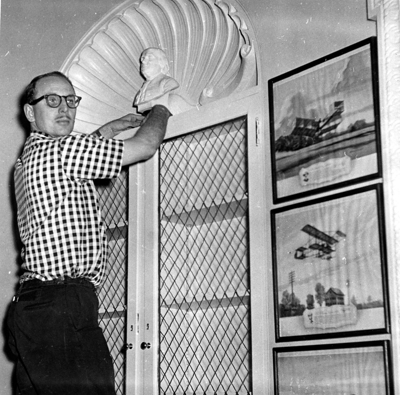 James R. Fuchs in Oval Office replica | Harry S. Truman