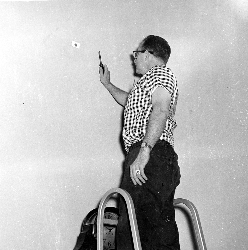 James R. Fuchs in Oval Office replica | Harry S. Truman