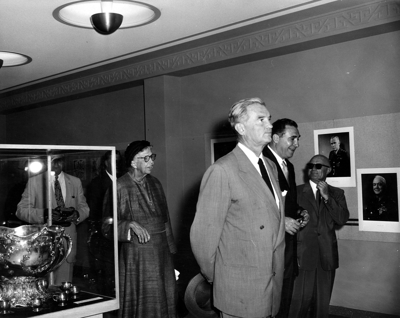 Eleanor Roosevelt and Stuart Symington | Harry S. Truman