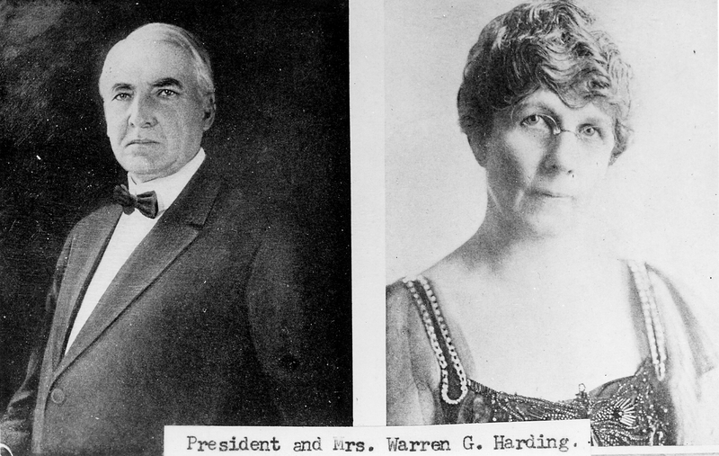 President and Mrs. Harding | Harry S. Truman