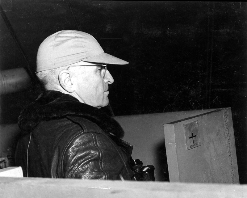 President Truman on bridge | Harry S. Truman