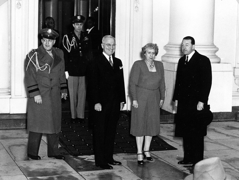 President and Mrs. Truman with Governor General Alexander | Harry S. Truman