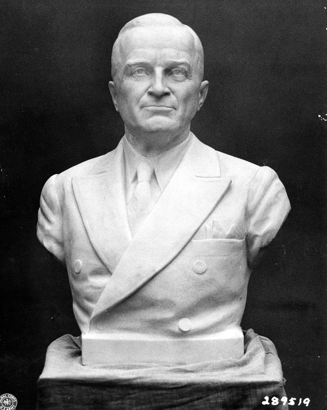 Charles Keck bust of President Truman at Capitol | Harry S. Truman
