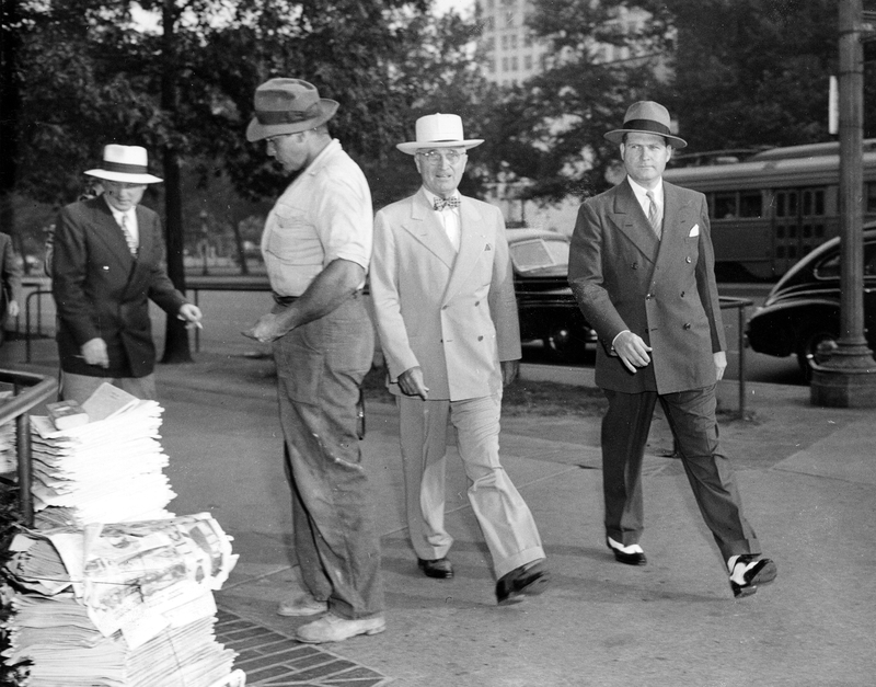 President Truman on a walk | Harry S. Truman