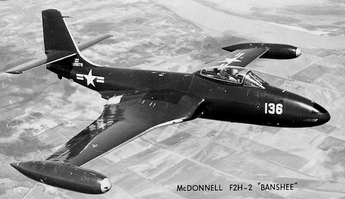McDonnell F2H-2 "Banshee" | Harry S. Truman