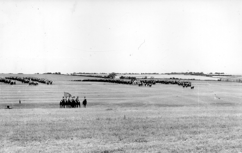 Horseback maneuvers at Fort Riley, Kansas | Harry S. Truman