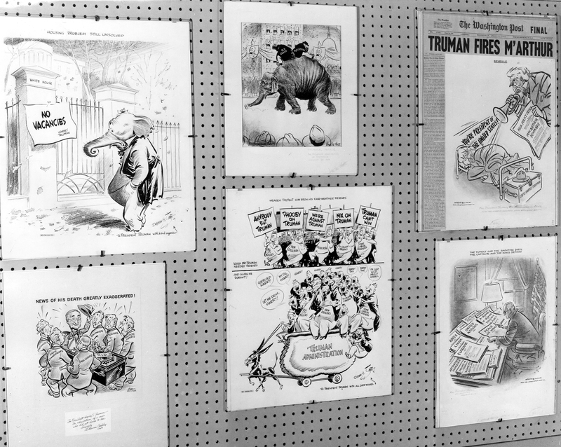 Various political cartoons | Harry S. Truman