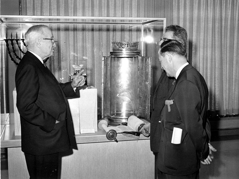 Truman talks to Rabbi Mayerberg at Israeli case | Harry S. Truman