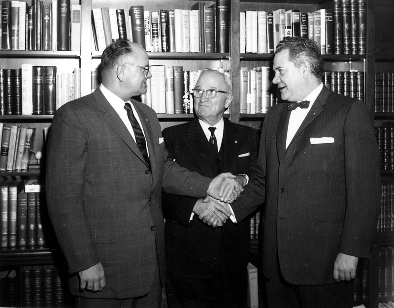 Truman with Mr. Titus and George Hare | Harry S. Truman