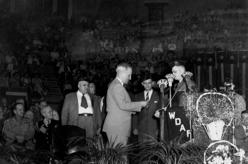 Truman at RLDS Auditorium, Independence, Missouri | Harry S. Truman