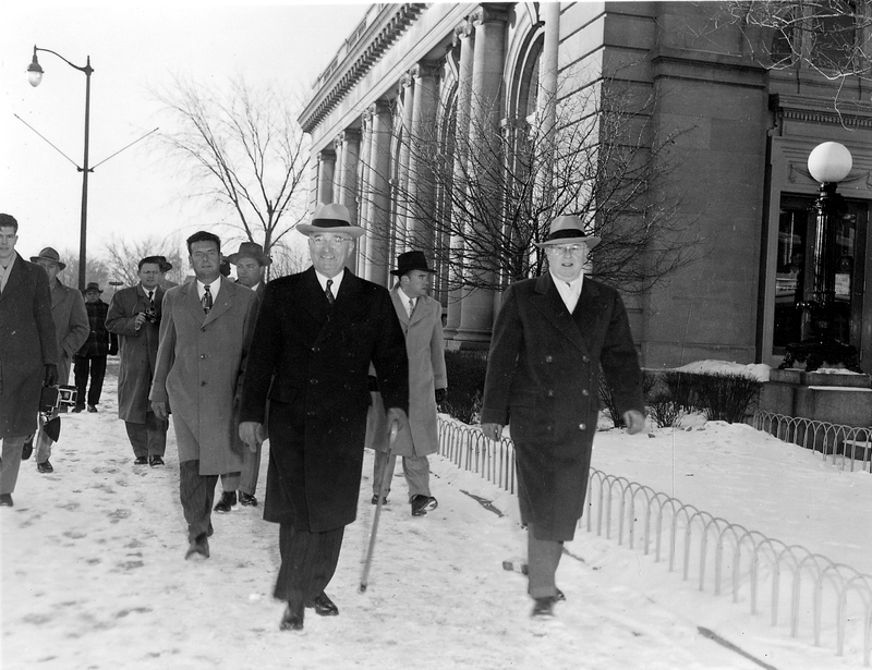 Truman walking in Independence | Harry S. Truman