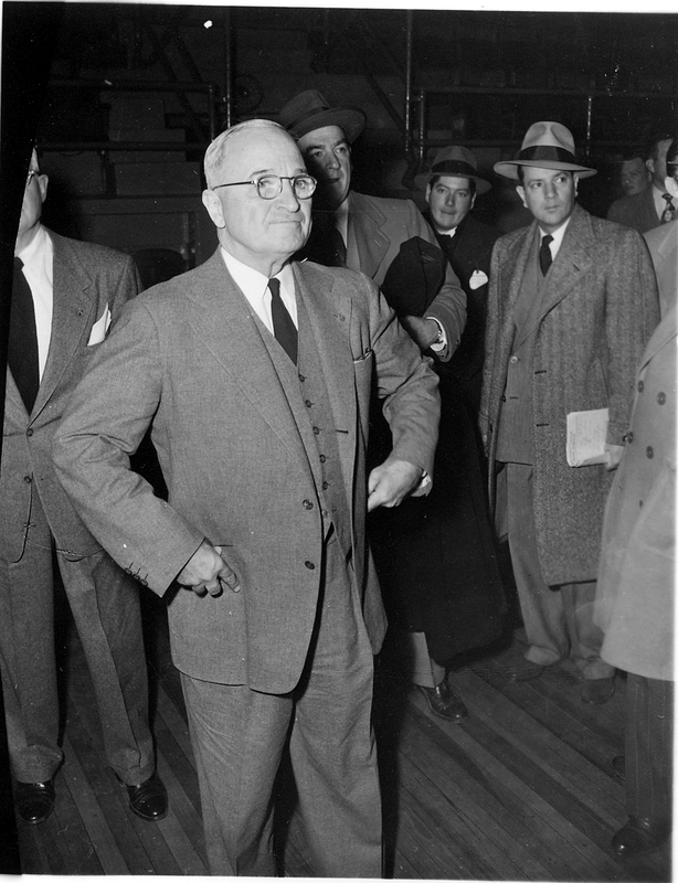 Truman in a crowd | Harry S. Truman