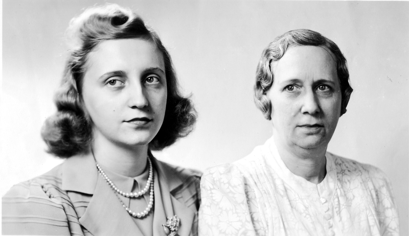 Portrait of Mrs. Truman and Margaret | Harry S. Truman