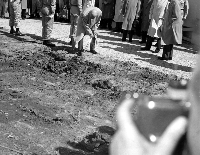 Eisenhower breaking ground at Library site | Harry S. Truman