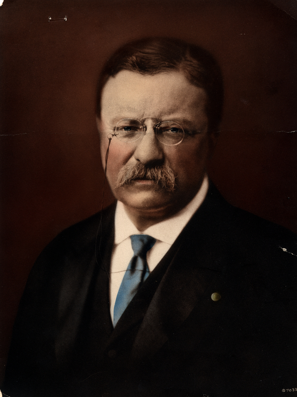 Color tinted portrait of Teddy Roosevelt | Harry S. Truman