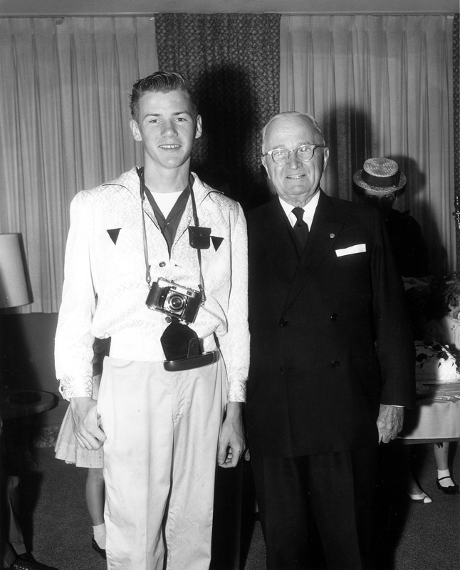 Truman with a Galloway Boy | Harry S. Truman