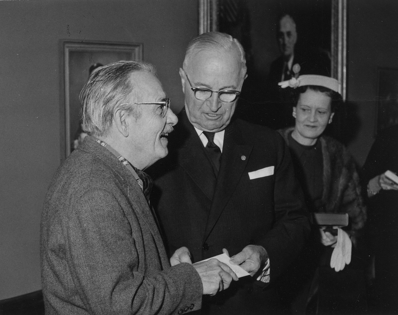 Thomas Hart Benton and Truman | Harry S. Truman