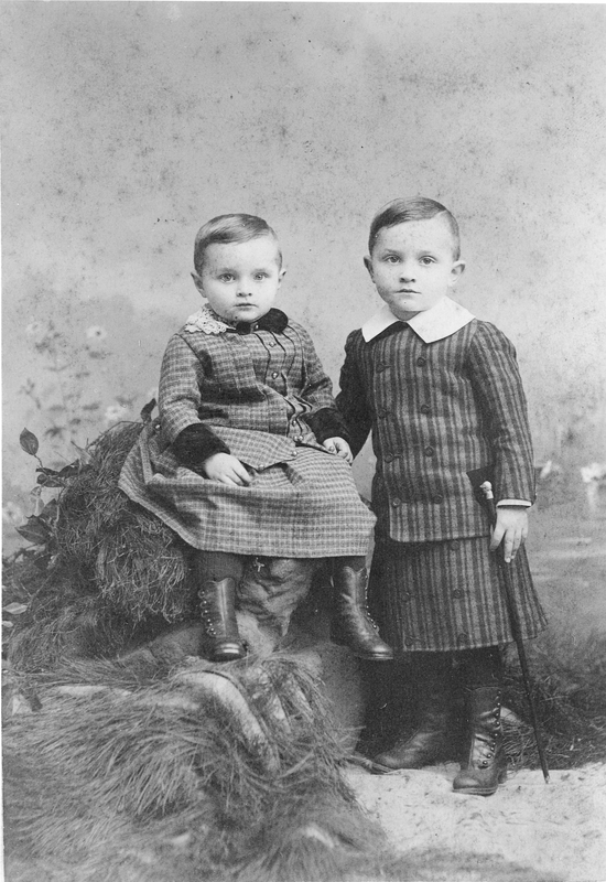 Portrait of Harry S. Truman and Vivian Truman as children | Harry S. Truman