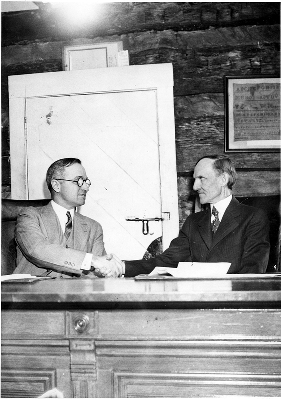 Judge Truman and Judge McCardle | Harry S. Truman