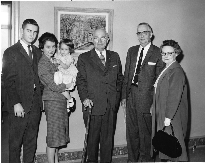 Parker's family with Truman | Harry S. Truman