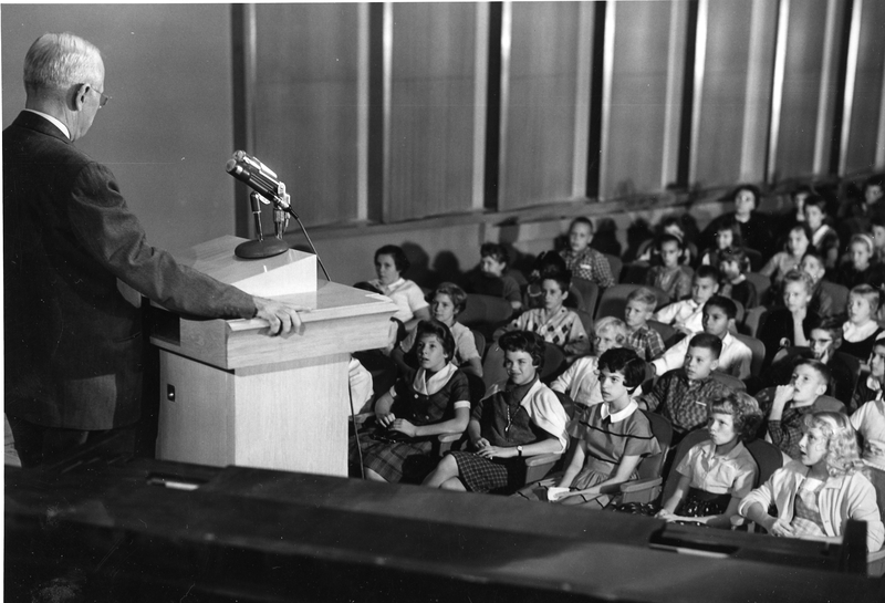 Truman speaking at the Truman Library | Harry S. Truman