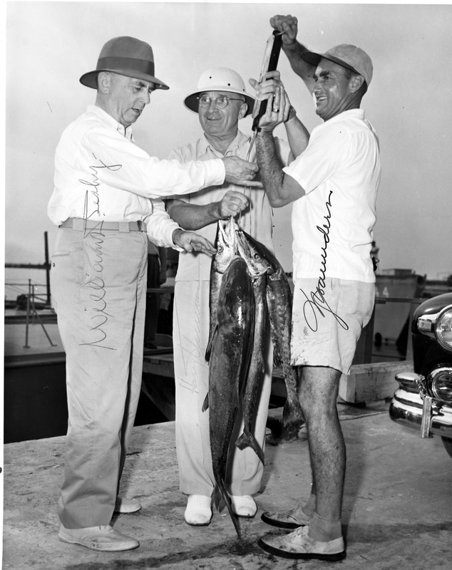 President Harry S. Truman Poses With Fish | Harry S. Truman
