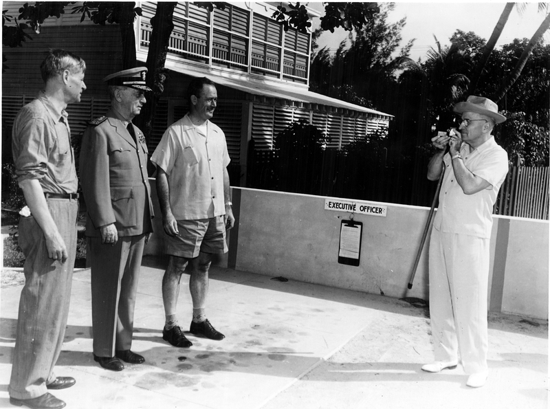 President Truman Films Three of His Advisors | Harry S. Truman