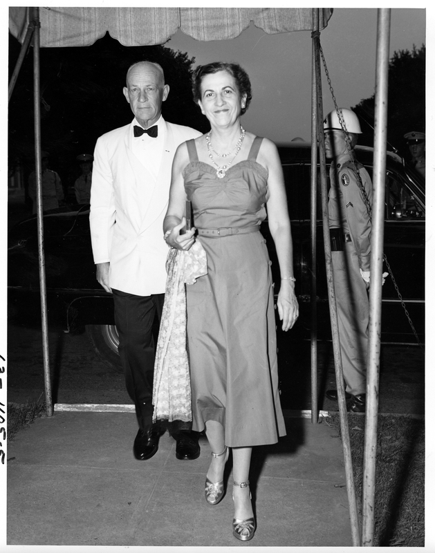 Arriving at General Haislip's Retirement Reception | Harry S. Truman
