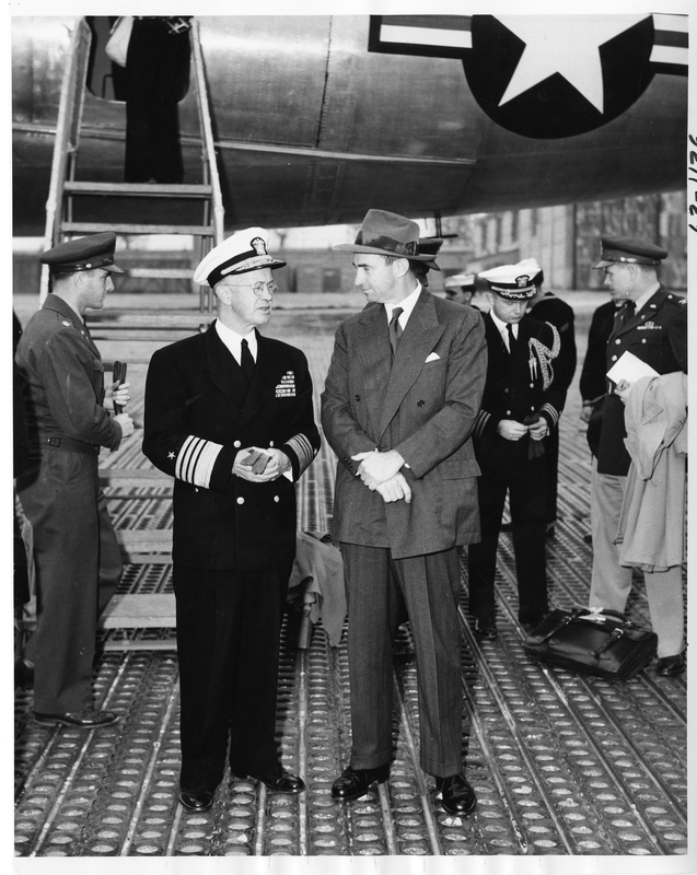Secretary Frank Pace with Naval Officer | Harry S. Truman