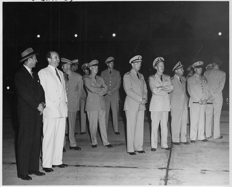 Secretary Frank Pace and Others on Wake Island Trip | Harry S. Truman