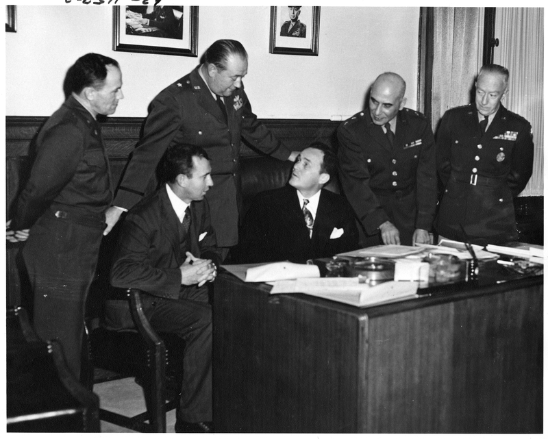 Secretary Frank Pace with Governor Sid McMath | Harry S. Truman