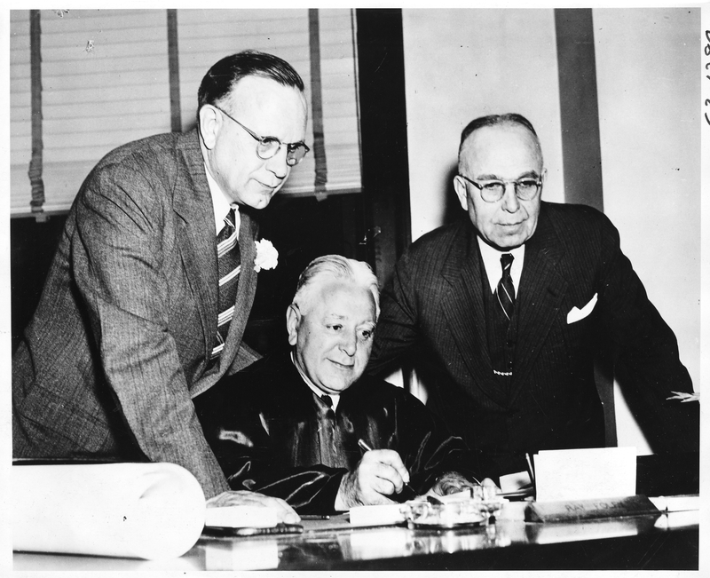 Raymond Foley with Unidentified Others | Harry S. Truman