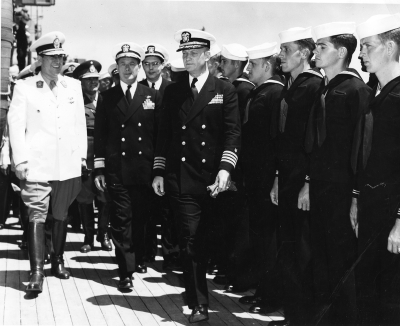 President Juan Peron of Argentina Reviews Marines | Harry S. Truman