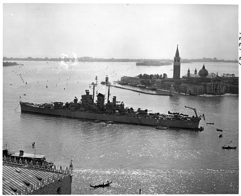 The USS Huntington Near Venice, Italy | Harry S. Truman