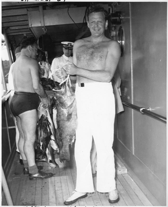 Clark Clifford Displays His Biggest Catch of the Day | Harry S. Truman