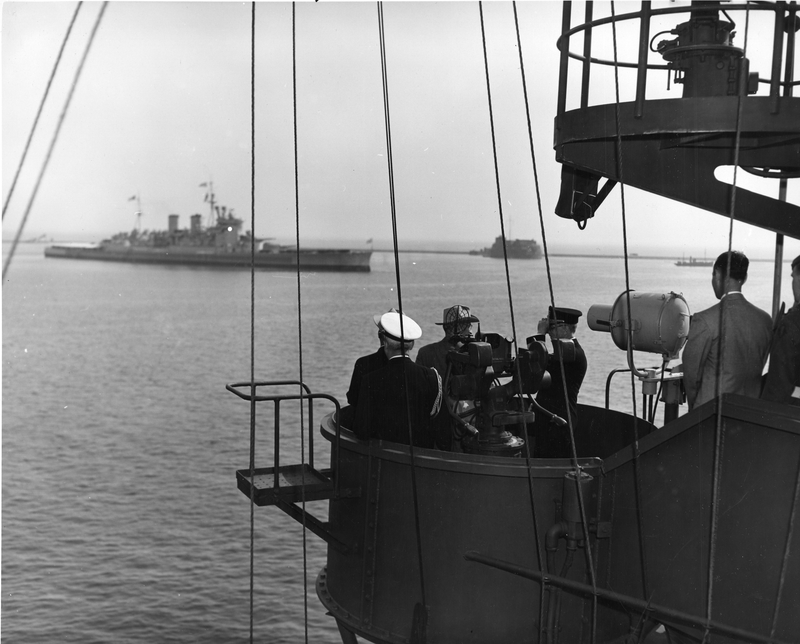The USS Augusta Departs Plymouth, England | Harry S. Truman