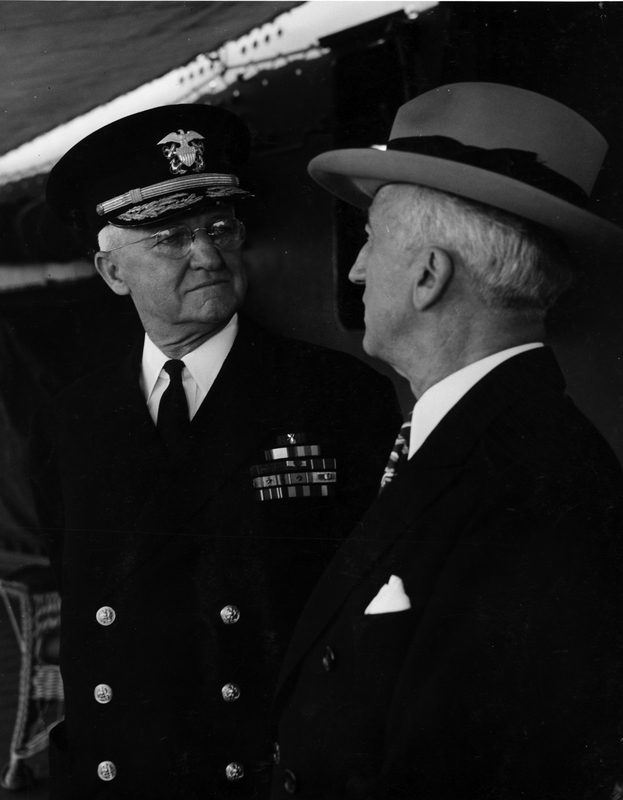 Admiral Stark and Secretary Byrnes | Harry S. Truman