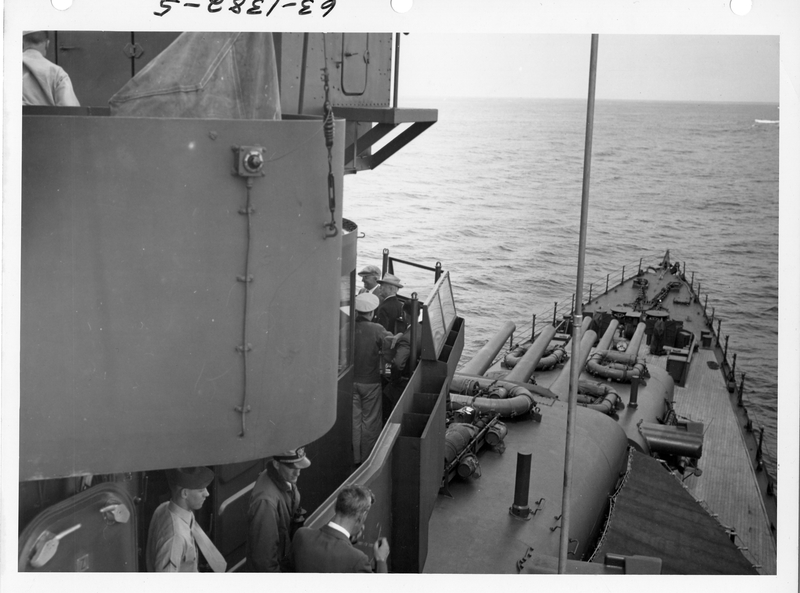 President Harry S. Truman Inspects the USS Augusta | Harry S. Truman