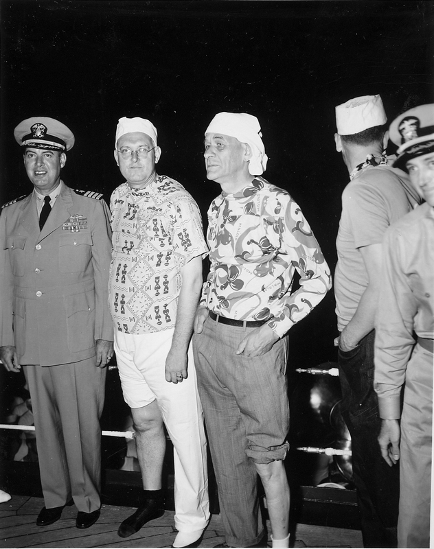 Captain Robert Dennison, John Steelman, and Charles Ross in Crossing ...