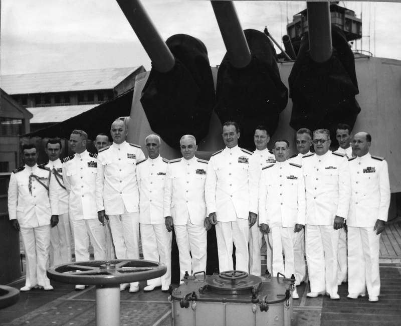 Brazilian and United States Naval Officers | Harry S. Truman