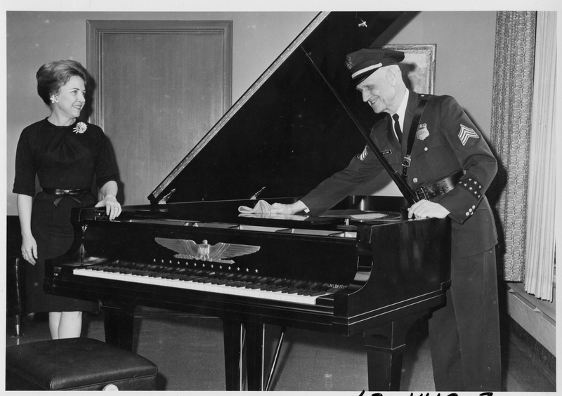 Helen Luckey and William A. Story at Baldwin Piano, Harry S. Truman ...