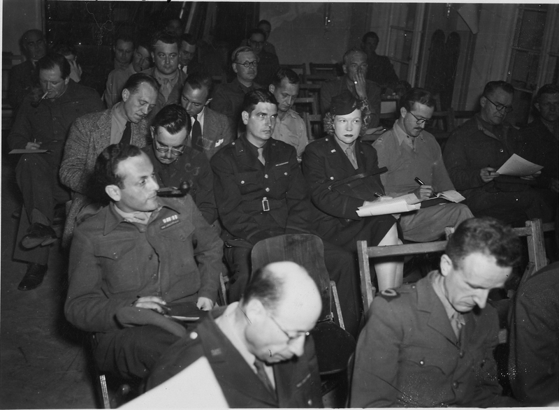 Soldiers During a Meeting | Harry S. Truman