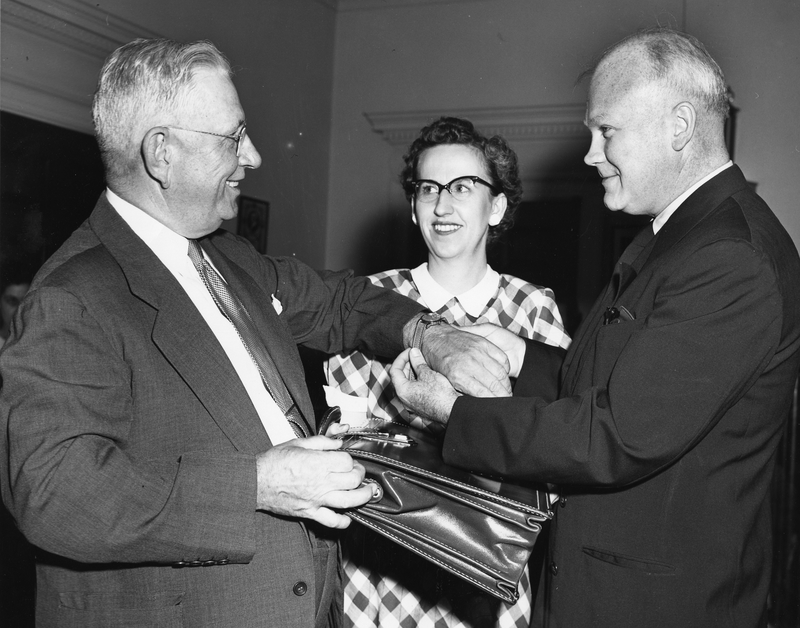 John Redding With Unidentified Man | Harry S. Truman