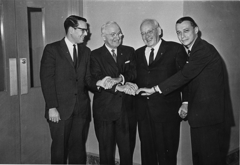 Alf Landon visits the Truman Library | Harry S. Truman