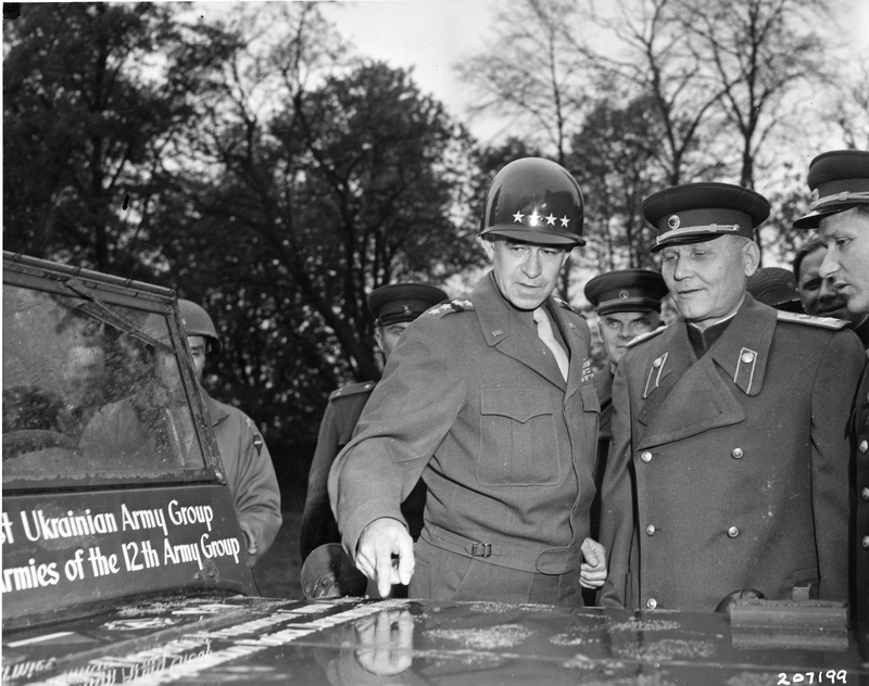 General Omar Bradley Presents Gift to Marshal Koniev | Harry S. Truman