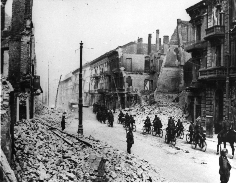 German Troops Marching Through Warsaw, Poland | Harry S. Truman