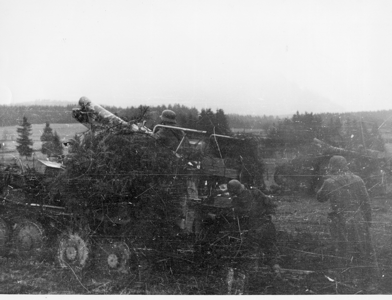 Camouflaged German Gun | Harry S. Truman
