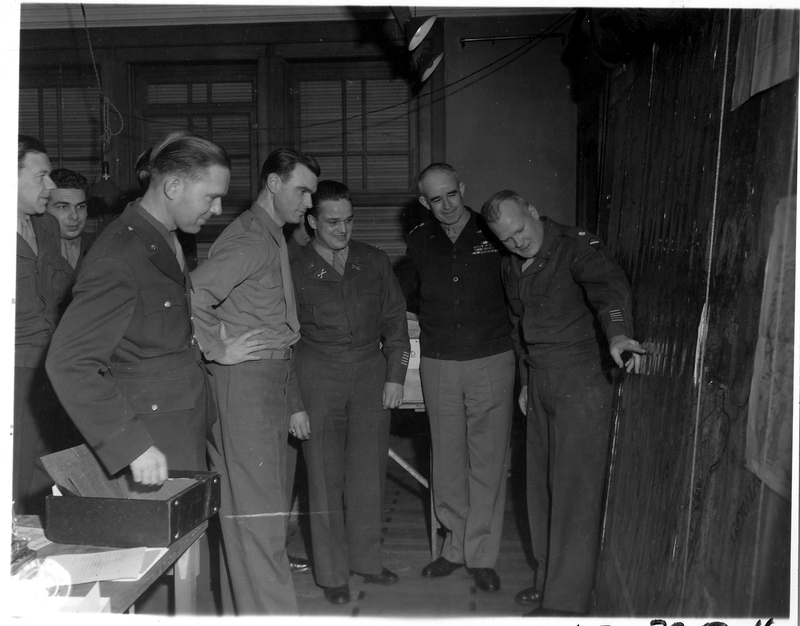 John Redding with General Omar Bradley | Harry S. Truman