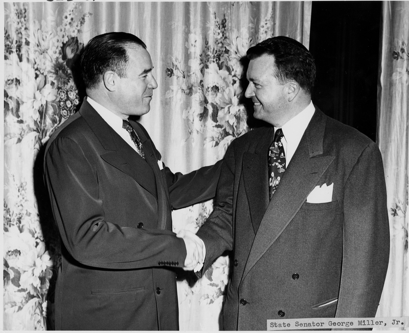 State Senator George Miller, Jr. and J. Howard McGrath | Harry S. Truman